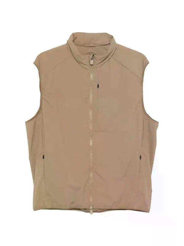 SAVE THE DUCK Joe Zip-up Gilet - Neutrals