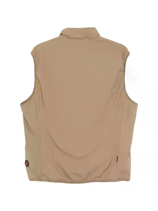 SAVE THE DUCK Joe Zip-up Gilet - Neutrals