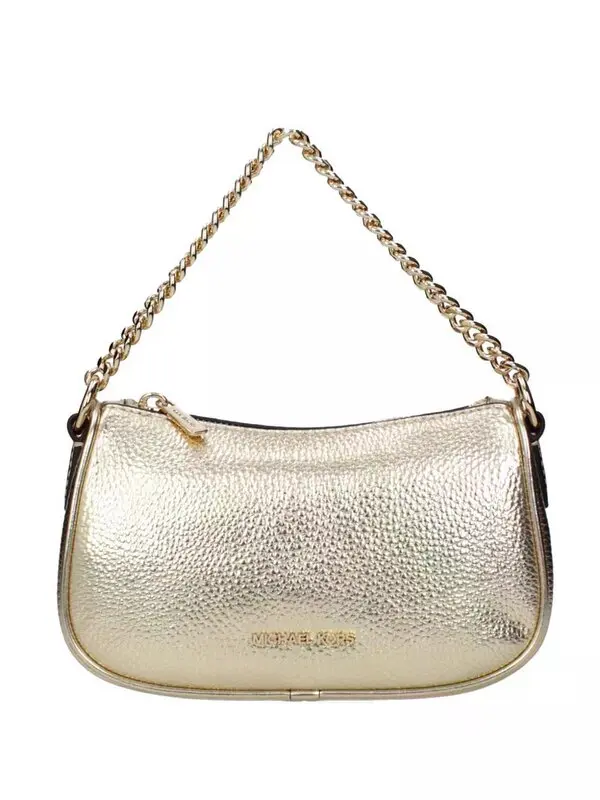 Michael Kors Pebbled Metallic Leather Tote - Gold
