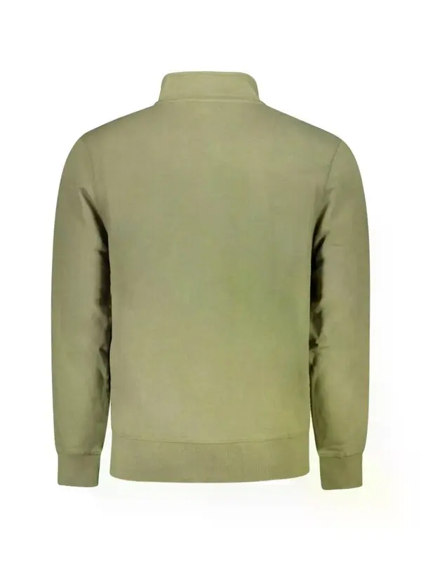 NORTH SAILS Zip-up Mock-neck Sweater - Green