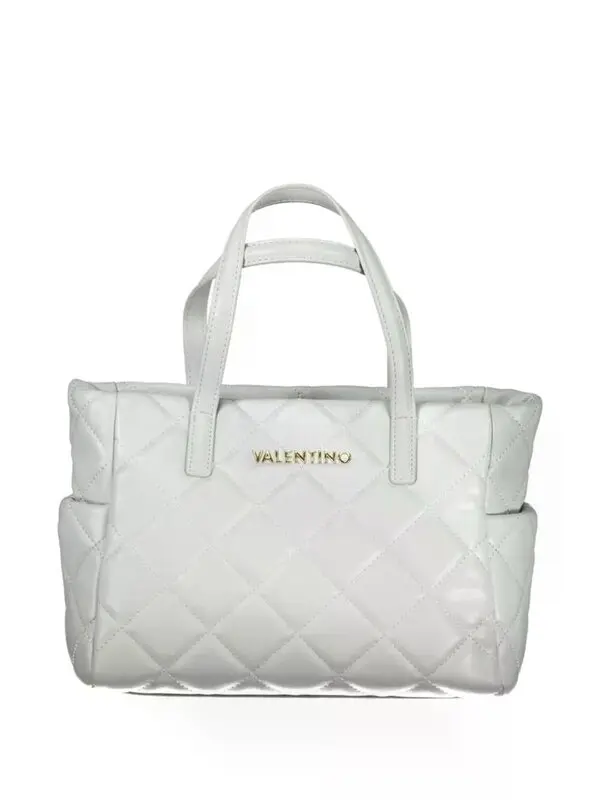 MARIO VALENTINO Quilted Tote Bag - White