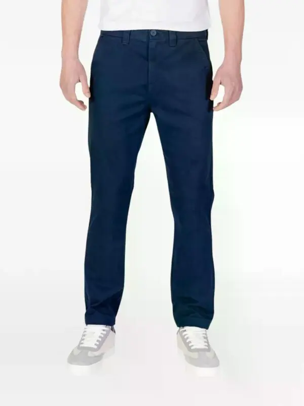 Tommy Hilfiger Straight-fit Chino Trousers - Blue