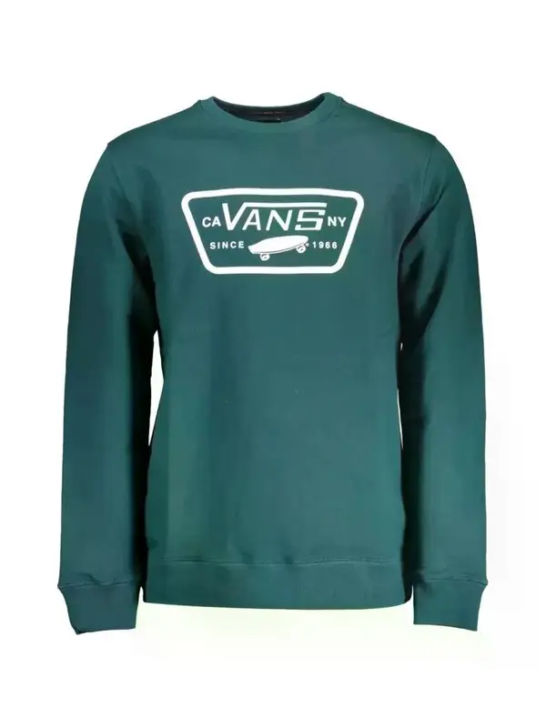 VANS Logo-print Sweatshirt - Green