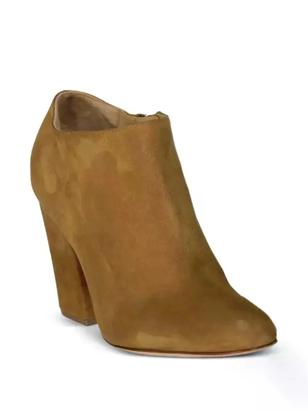 SERGIO ROSSI Suede Ankle Boots