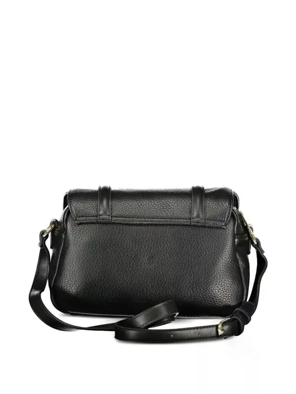 MARIO VALENTINO Pebbled Buckle-strap Crossbody Bag