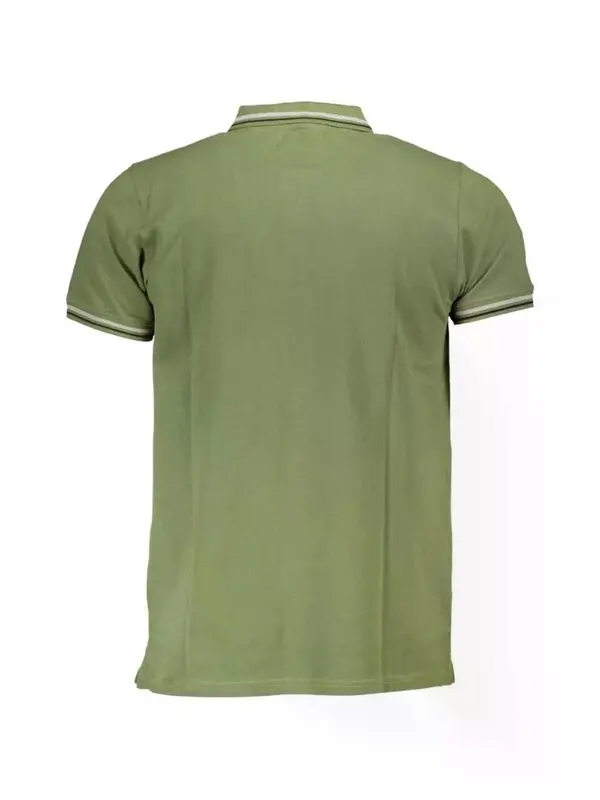 Roberto Cavalli Stripe-trim Embroidered Polo Shirt