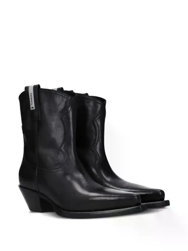 Premiata Leather Ankle Boots