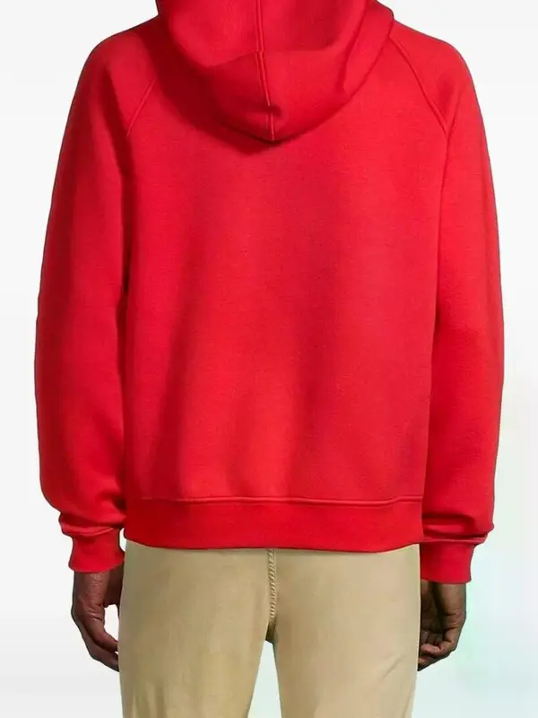 Kiton Logo-print Raglan-sleeve Hoodie