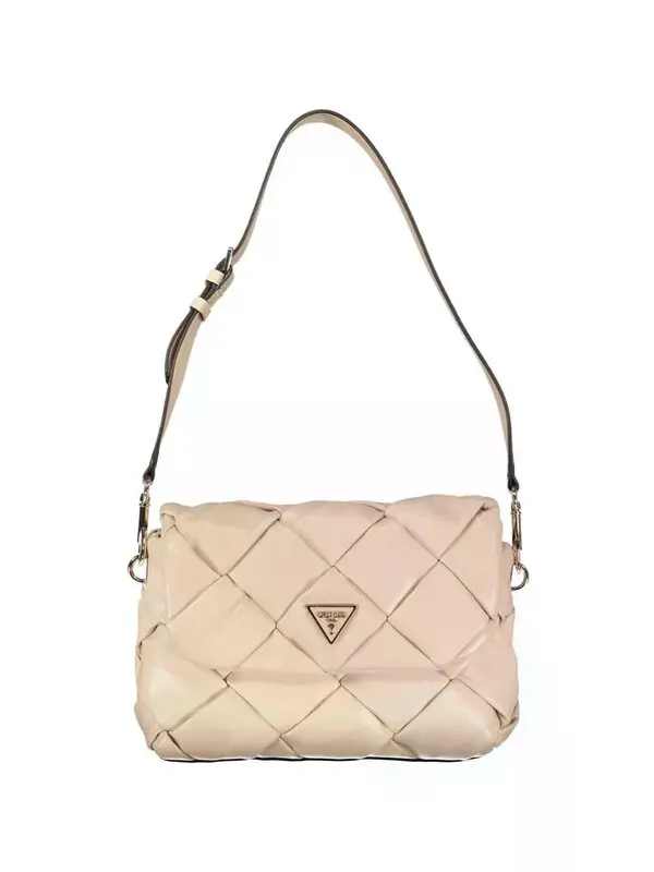 Guess Quilted Shoulder Bag - Neutrals
