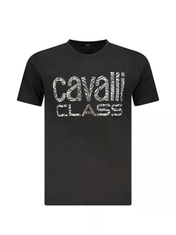 Roberto Cavalli Logo-print T-shirt - Black
