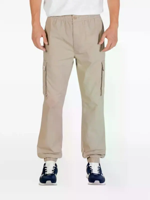 Calvin Klein Elasticated Waist Cargo Pants - Neutrals