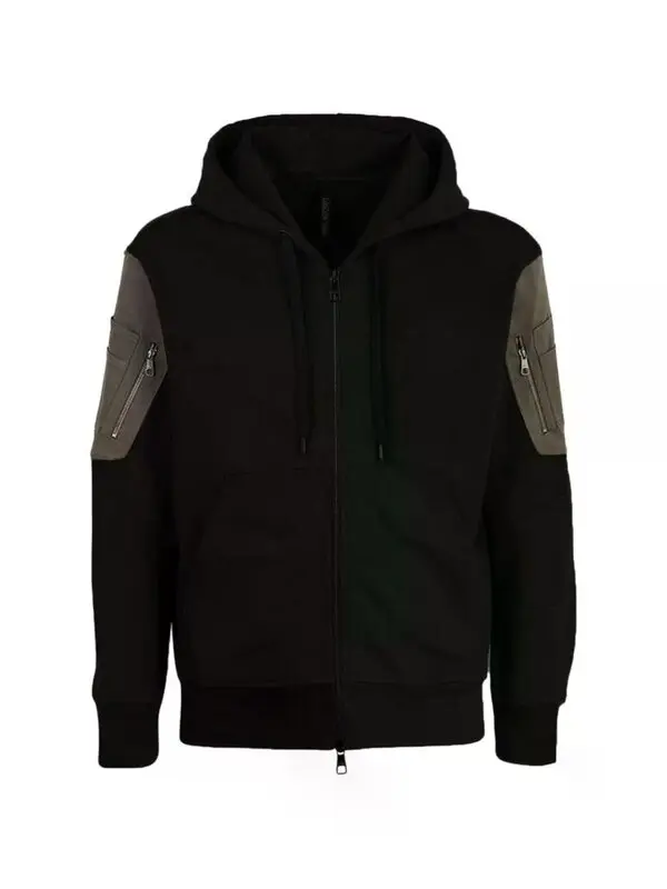 Neil Barrett Zip-up Hoodie - Black