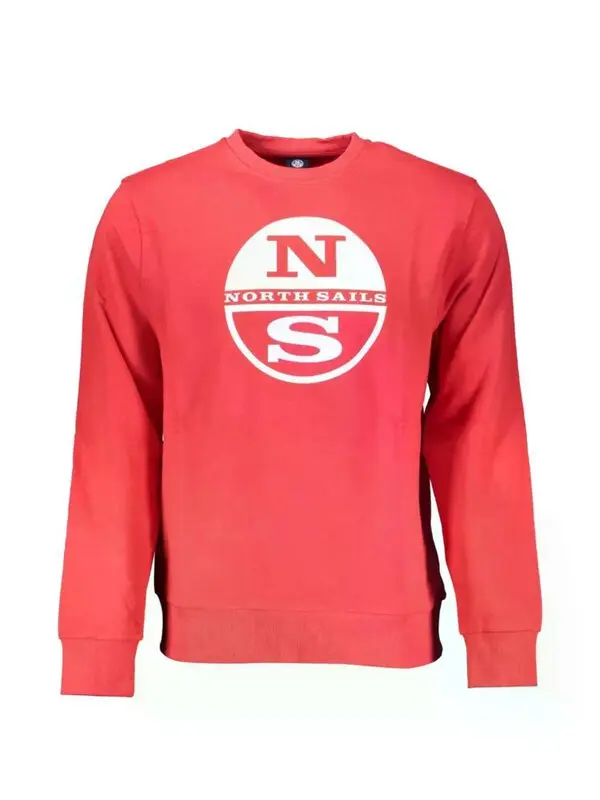 NORTH SAILS Logo-print Crew-neck Sweatshirt - Red