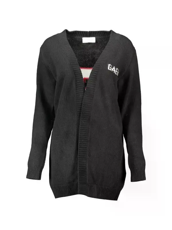 GAELLE PARIS Intarsia Knit Cardigan