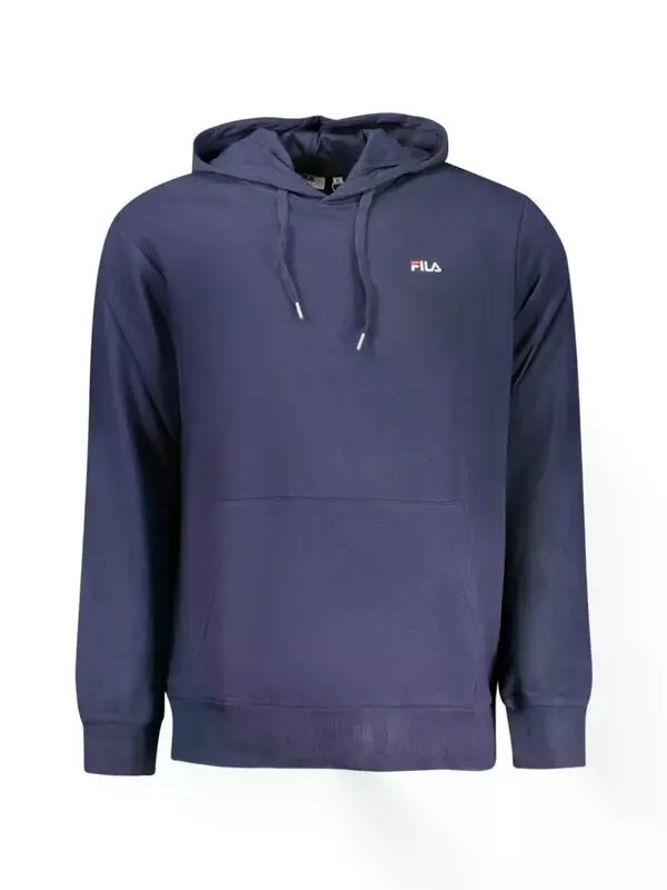 FILA Logo-patch Hoodie - Blue