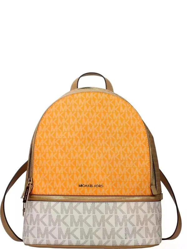 Michael Kors Monogram Backpack - Orange