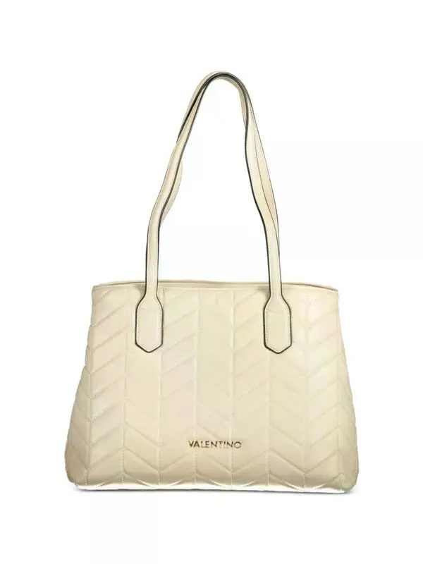 MARIO VALENTINO Chevron-quilted Shoulder Bag - Neutrals