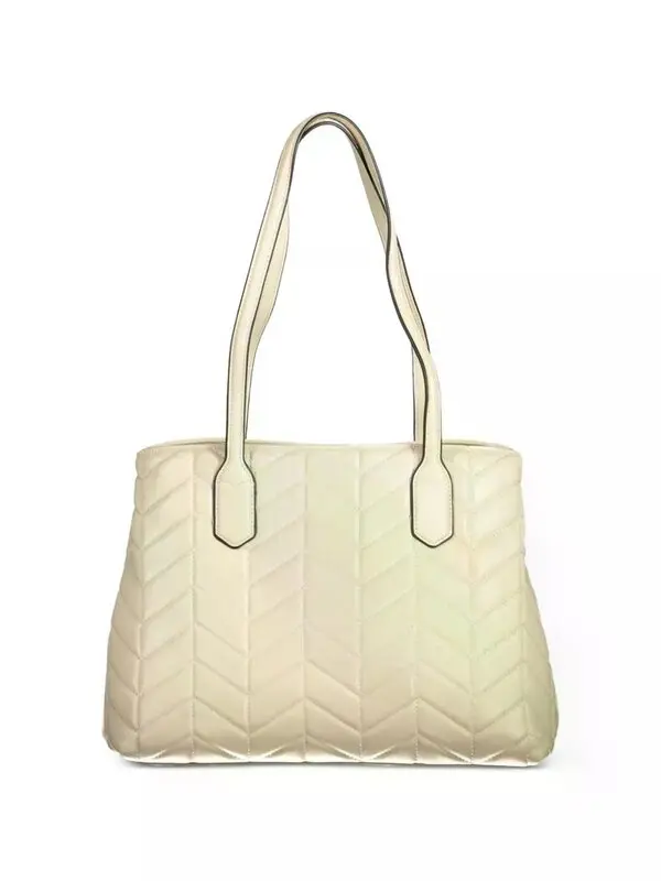MARIO VALENTINO Chevron-quilted Shoulder Bag - Neutrals