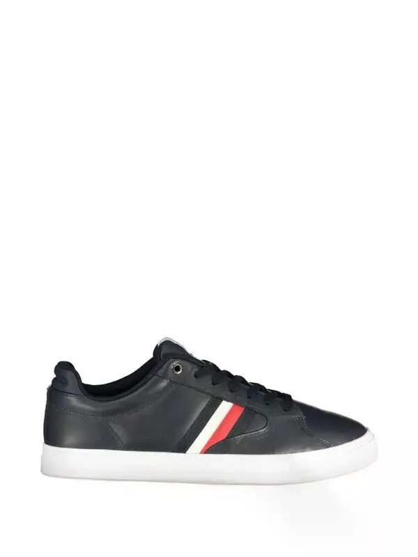 Tommy Hilfiger Leather Side-stripe Sneakers - Blue