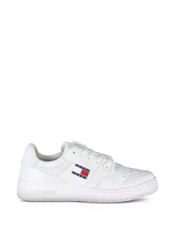 Tommy Hilfiger Logo-patch Sneakers - White