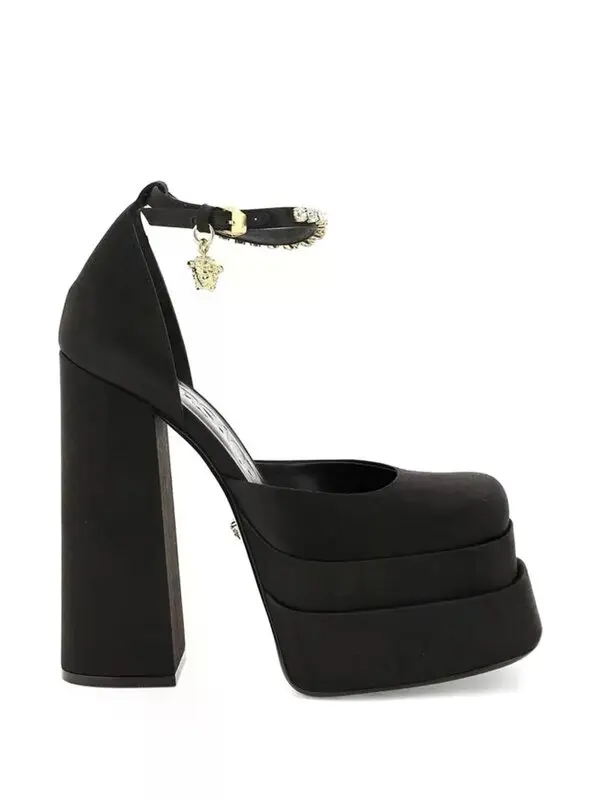 Versace Medusa Aevitas Platform Pumps - Black