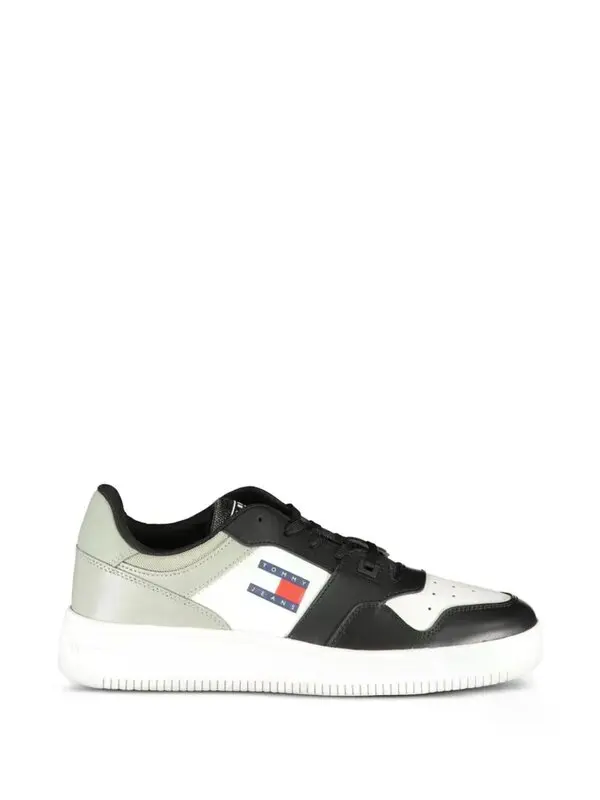 Tommy Hilfiger Colour-block Sneakers - Black