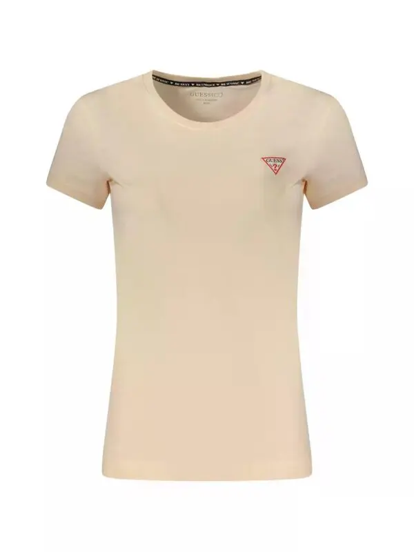Guess Logo-patch T-shirt - Neutrals