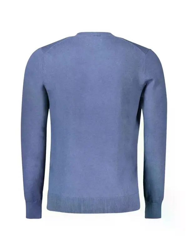 NORTH SAILS Logo-detail Crew Neck Sweater - Blue