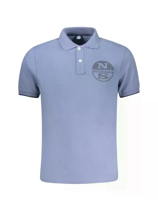 NORTH SAILS Logo-print Polo Shirt - Blue