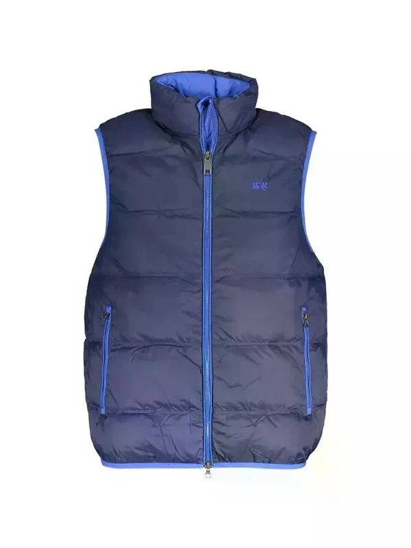 LA MARTINA Reversible Puffer Gilet - Blue