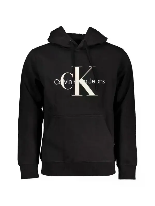 Calvin Klein Logo-print Hoodie - Black