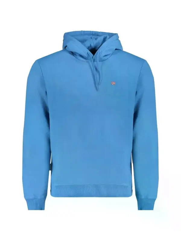 NAPAPIJRI Logo-patch Drawstring Hoodie - Blue