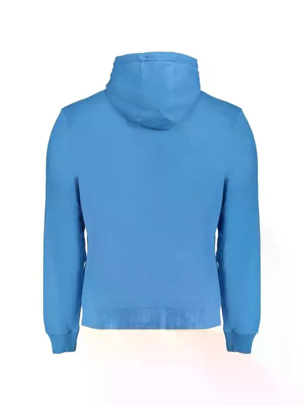 NAPAPIJRI Logo-patch Drawstring Hoodie - Blue