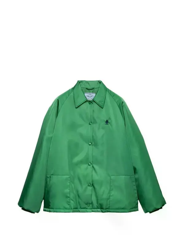 Prada Re-nylon Blouson Jacket - Green