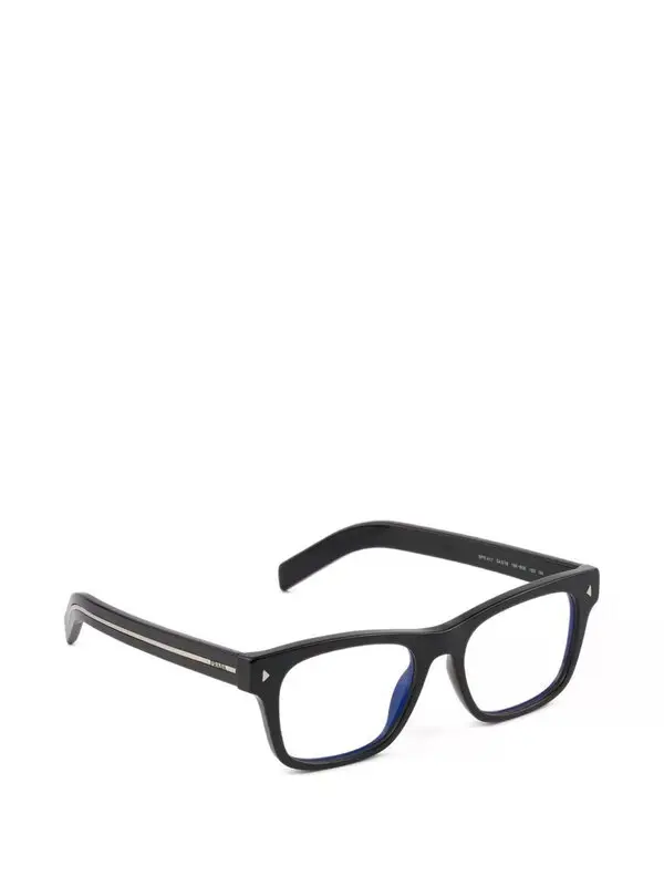 Prada Sunglasses With Metal Plaque
