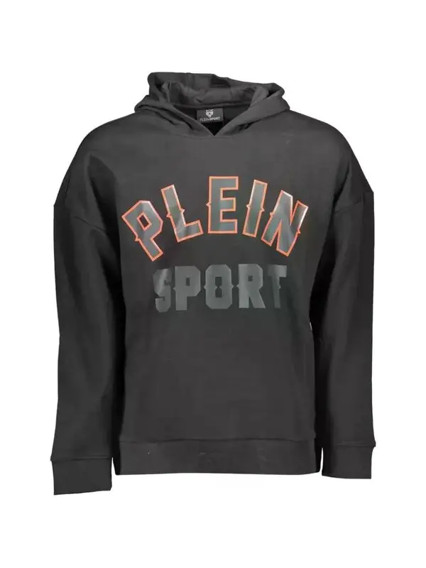 PLEIN SPORT Graphic-print Hoodie - Black