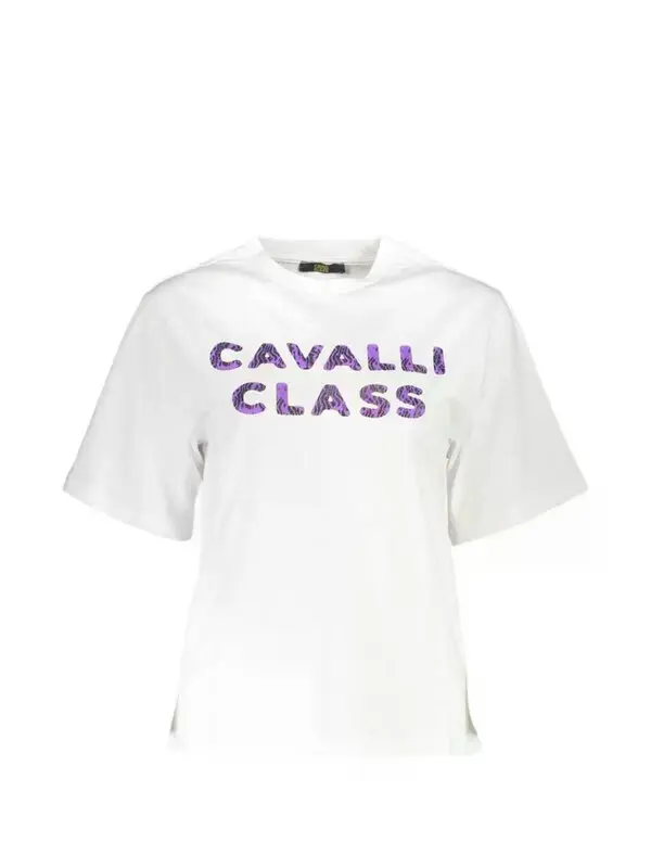 Roberto Cavalli Logo-print T-shirt - White