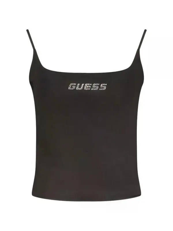 Guess Rhinestone-embellished Tank Top - Black