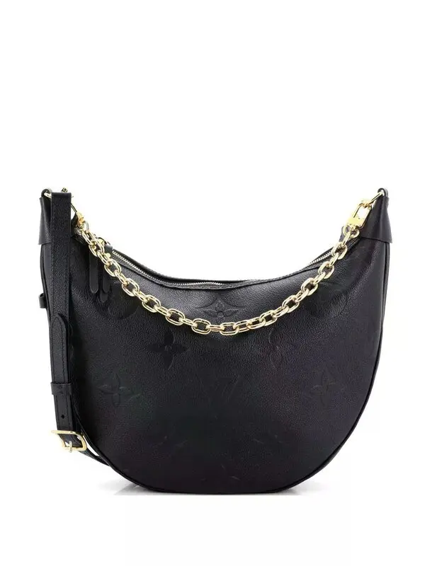 LOUIS VUITTON Loop Monogram Empreinte Giant Hobo Bag - Black
