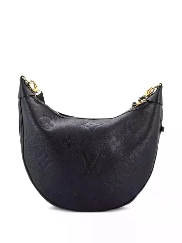 LOUIS VUITTON Loop Monogram Empreinte Giant Hobo Bag - Black