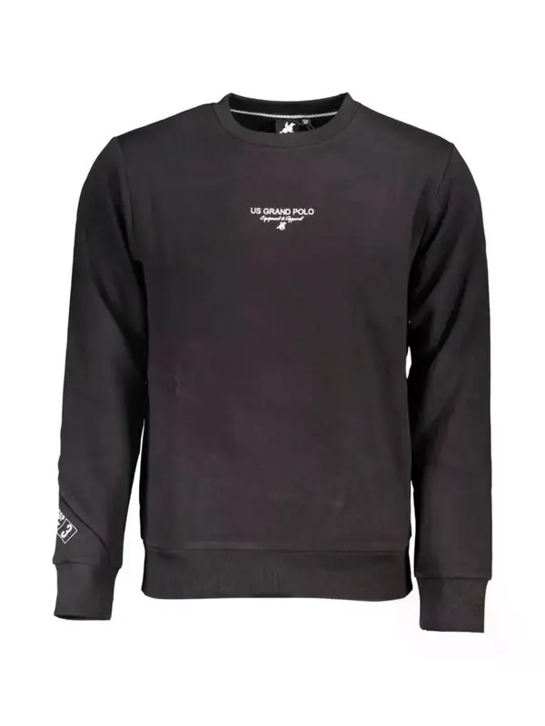 U.S. GRAND Logo-print Sweatshirt - Black