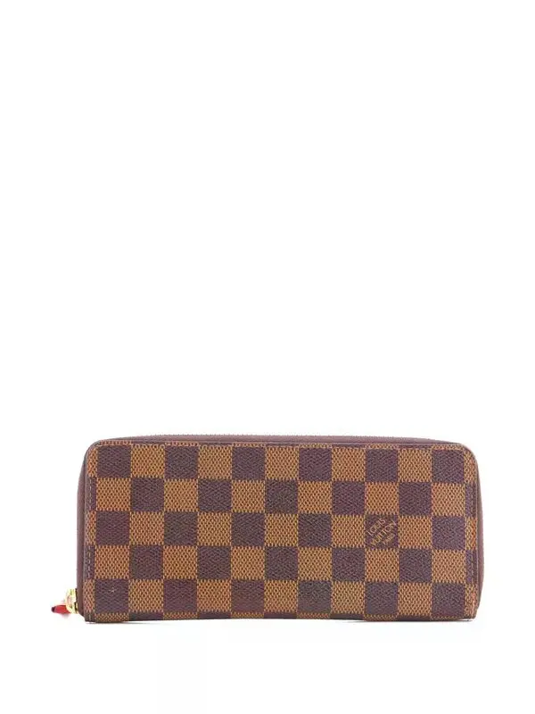 LOUIS VUITTON Clemence Wallet Damier Small Wallets - Brown