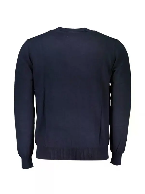 HARMONT & BLAINE Embroidered Crew-neck Sweatshirt