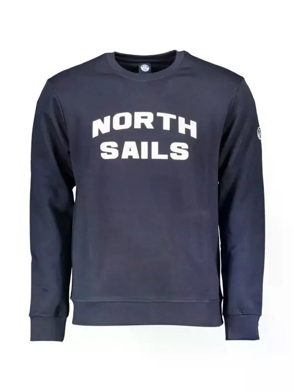 NORTH SAILS Logo-print Crew-neck Sweatshirt - Blue