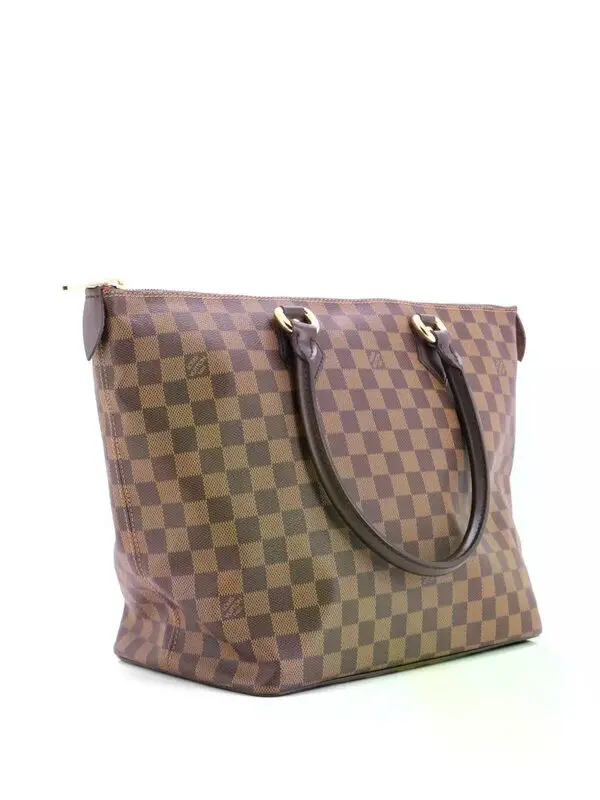 LOUIS VUITTON Saleya Mm Tote Bag Damier - Brown