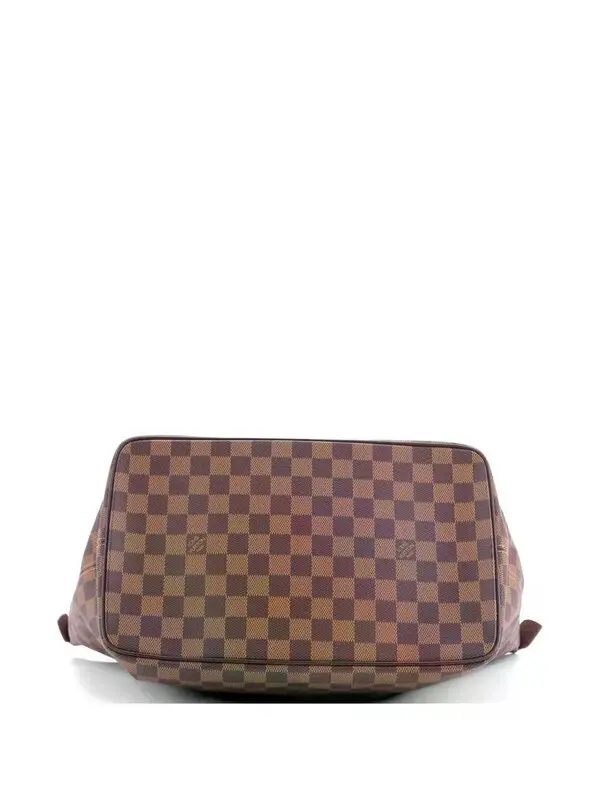 LOUIS VUITTON Saleya Mm Tote Bag Damier - Brown