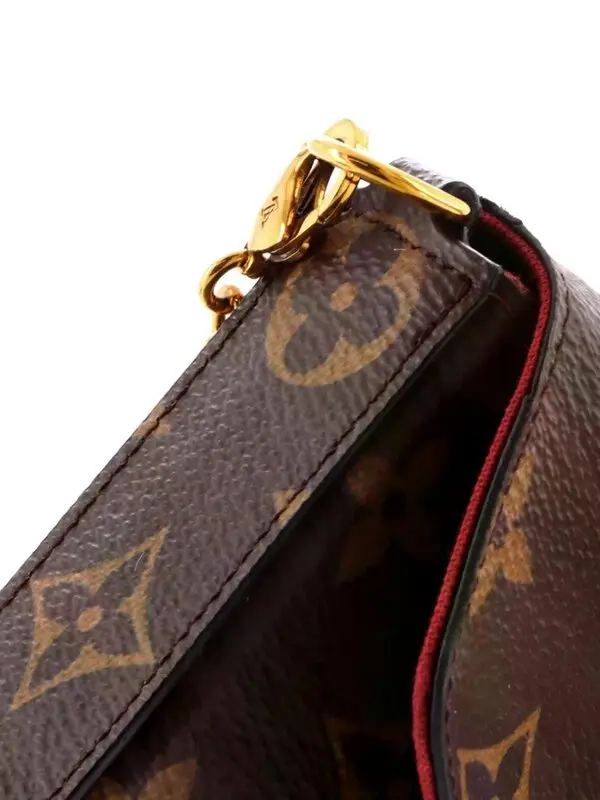 LOUIS VUITTON Felicie Pochette Monogram Canvas - Brown