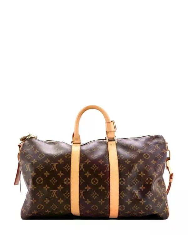 LOUIS VUITTON Keepall Bandouliere Monogram Canvas 45 - Brown