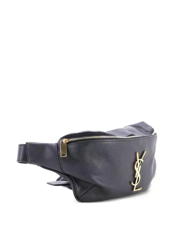 Saint Laurent Classic Monogram Leather Belt Bag