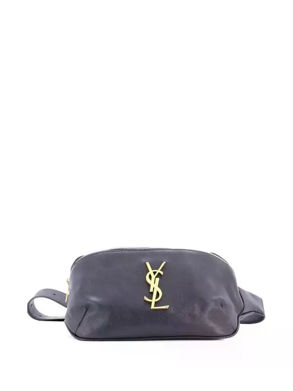 Saint Laurent Classic Monogram Leather Belt Bag